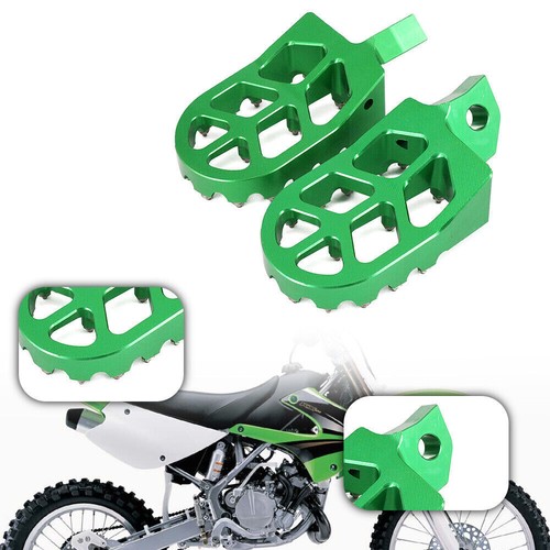 Foot Pegs Pedal Footpegs For Kawasaki KX 500 /KDX 200 R /KDX 200 /KX ...