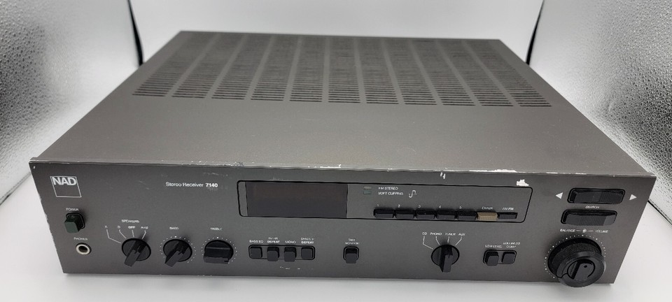 NAD 7140 AM / FM Integrated Stereo Receiver / Made In Japan - Tested ...