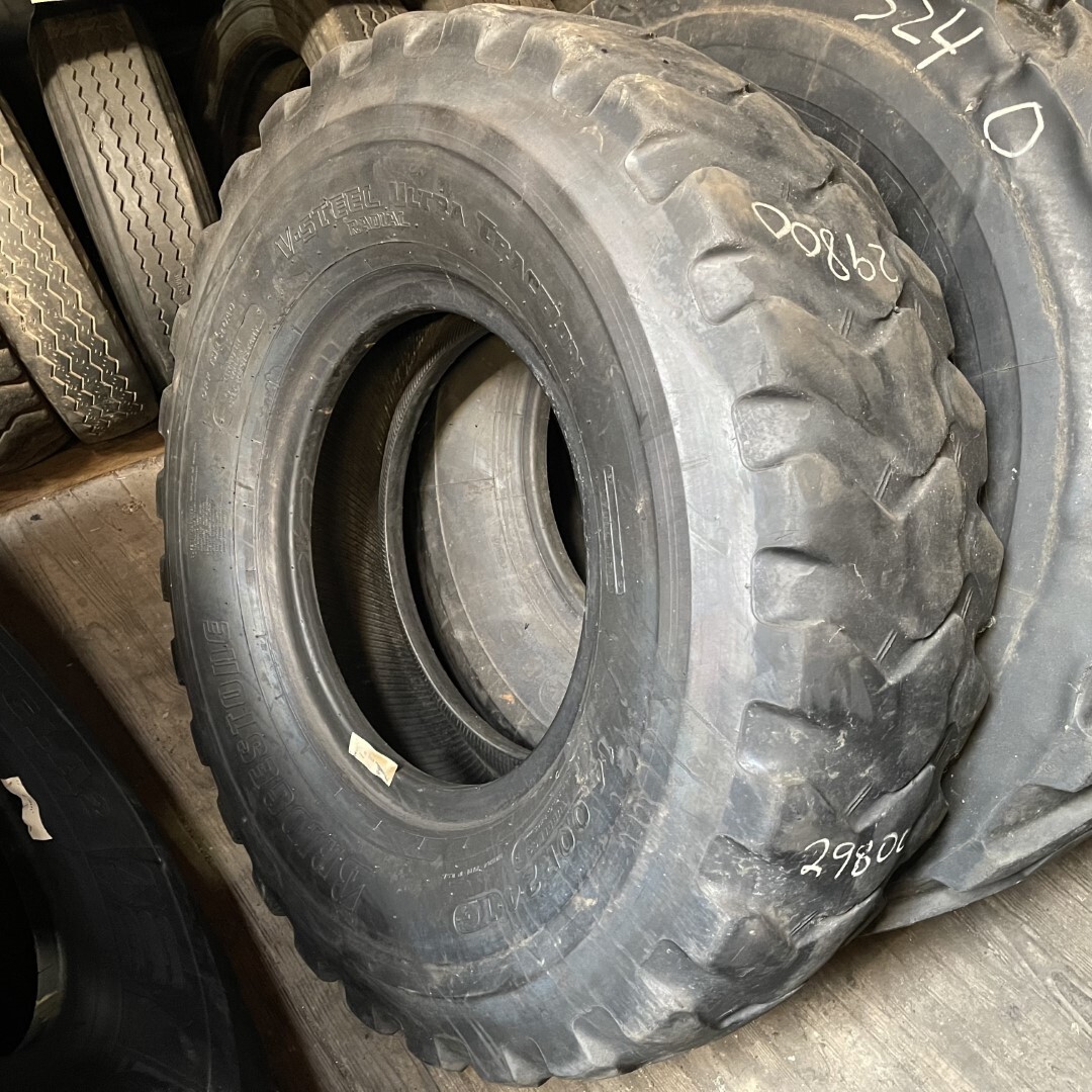 14.00R24 Bridgestone OTR Tire E-2 L-2 G-2 VUT 1-Star Used 11/32 Clean ...