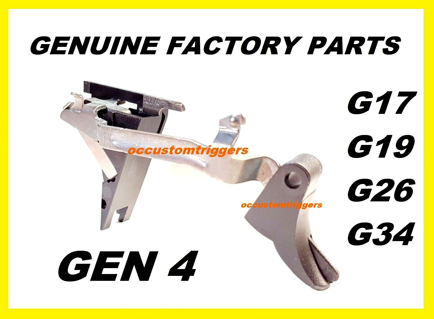 Genuine OEM Glock Factory Trigger Assembly Gen4 17 19 26 34 9mm | eBay