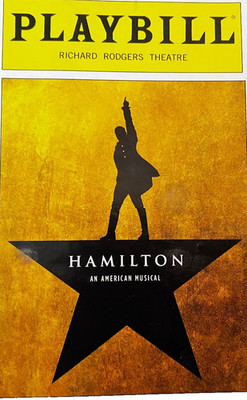 HAMILTON Musical 2015 Broadway ORIGINAL Cast Playbill | eBay