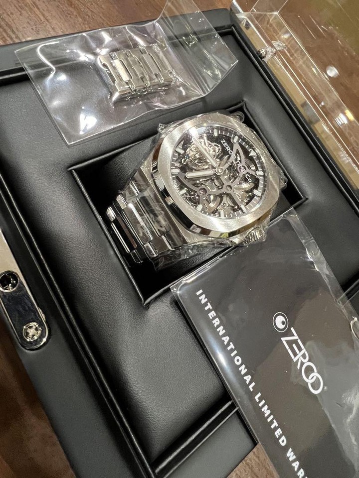 ZEROO T7 Skeleton Tourbillon ZT007SBK Men's Watch | eBay