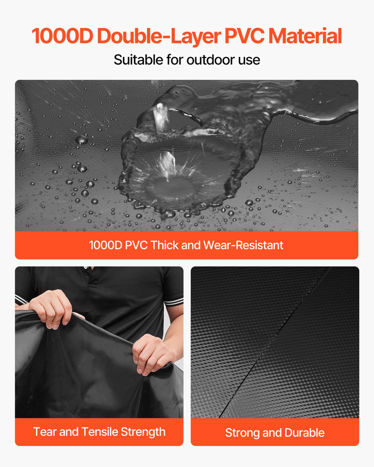 VEVOR Water Storage Bladder, 63.4 Gallon (240L) Water Storage Container ...