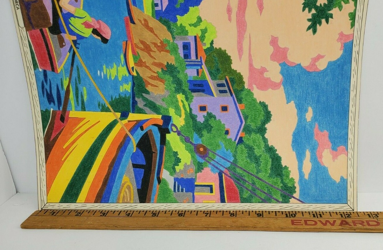 Vintage Venus Paradise Majorca Color by Number Pencil Mid-Century ...