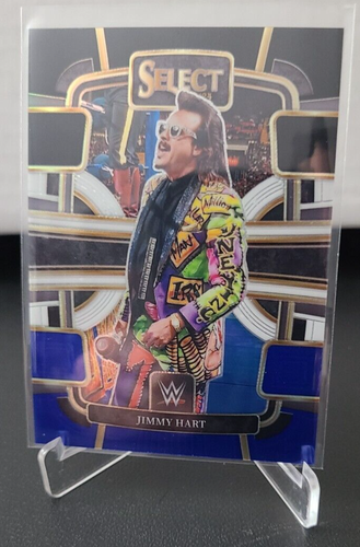 2024 Panini Prizm WWE Jimmy Hart Blue/Black Prizm 130/399!! | eBay