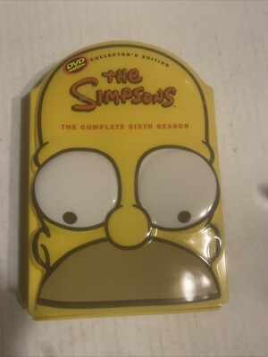 THE SIMPSONS: COMPLETE SIXTH SEASON COLLECTOR'S ED. 4-DISC DVD SET ...