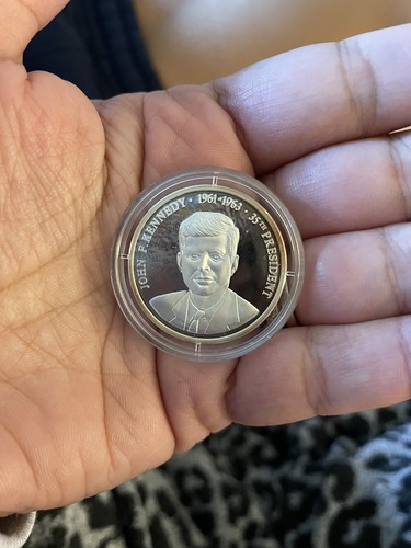 John F Kennedy 35th US President 1961-1963 Commemorative Token Coin ...