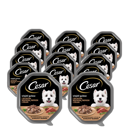 PLATEAU DE NOURRITURE POUR CHIEN CESAR 14 PIÈCES | eBay