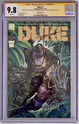 DUKE #1 CGC 9.8 4X SIGNED BY J.CORONA, T.KIRKMAN, T.REILLY & J ...