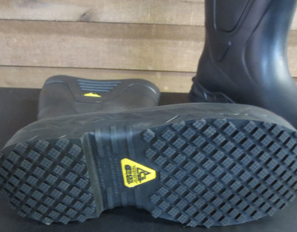 ACE Work Boots Unisex Bullfrog Pro II Slip Resistant Work Boot- MENS 8 ...