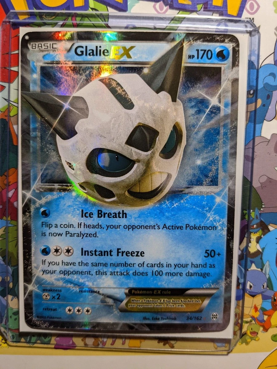 Pokemon Glalie Card