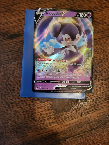 Indeedee V - 039/072 Ultra Rare Shining Fates Pokemon TCG NM | eBay