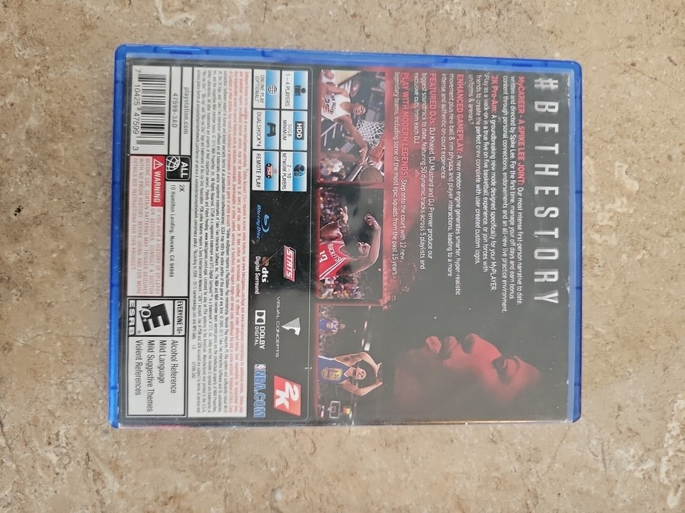 Pre-owned NBA 2K16 Basketball Playstation 4 Anthony Davis Cover ...