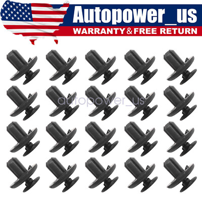 20Pcs Fender Liner Push-Type Retainer Clip 7mm For Subaru Impreza ...