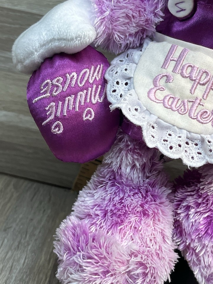 2005 Disney Minnie Mouse Rare Easter Purple with Foot Tag. NWT | eBay