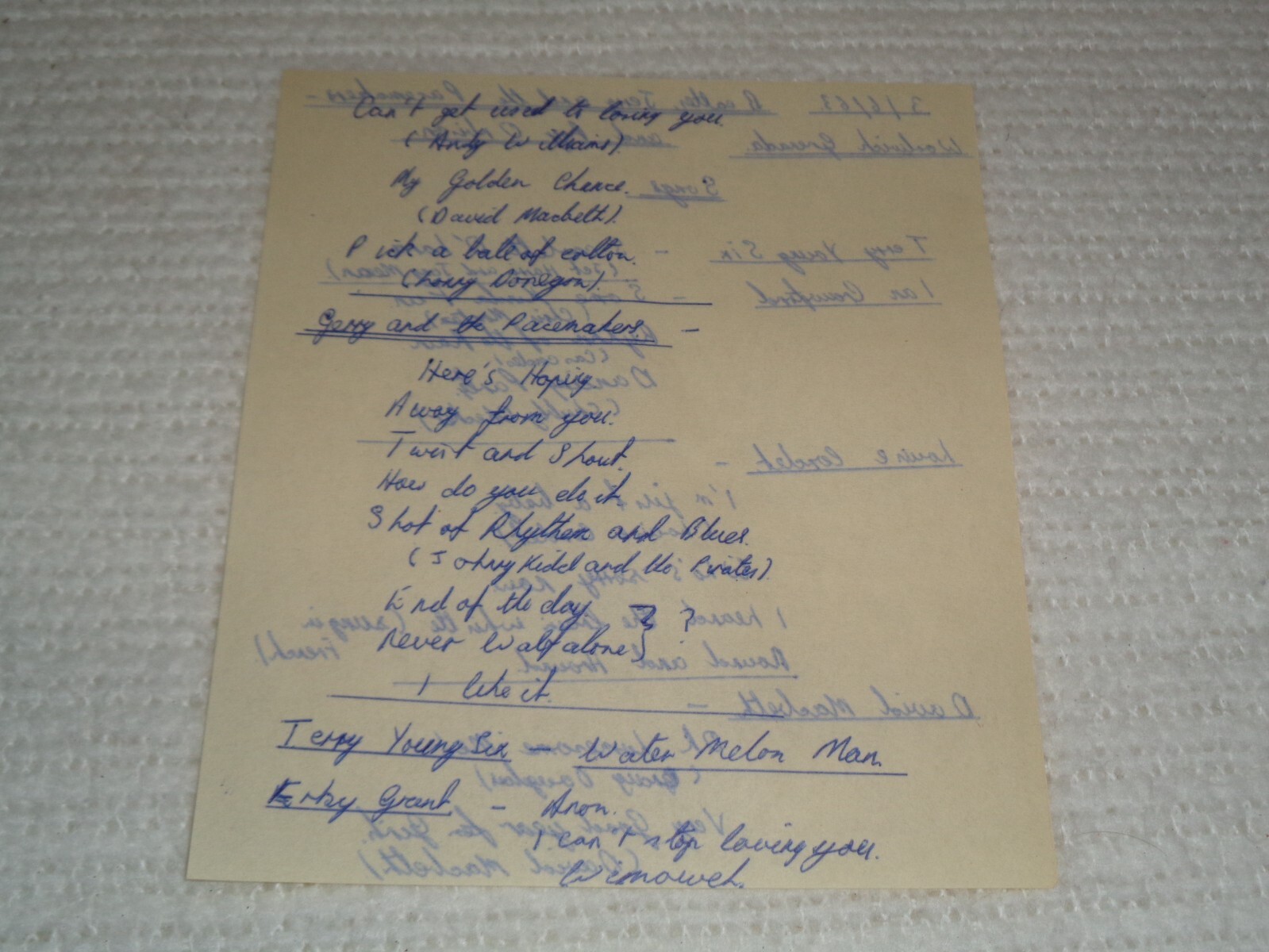 Beatles 1963 Woolwich Granada London Rare Program w/ Set List for ...