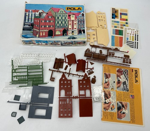 Pola Model Set No. 297 N Scale City District Bar Cafe Kit Unassembled ...