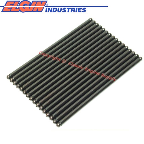 New 7.900" +100 Length HP Hardened Push-Rod Set sb Chevy 400 383 350 ...