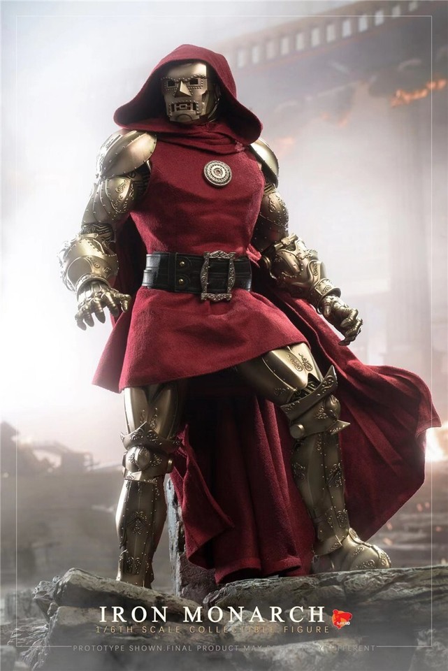 S-HERO SH003 1/6 Iron Monarch Man Doctor Doom 12" Male Action Figure ...
