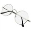 Round Glasses Retro Vintage Classic Round Metal Clear Lens Glasses W ...