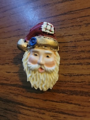 Vintage Santa Claus Pin Brooch | eBay