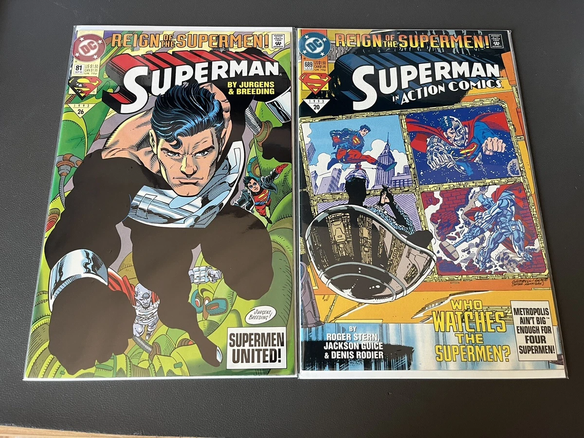 Black Suit Superman Comic