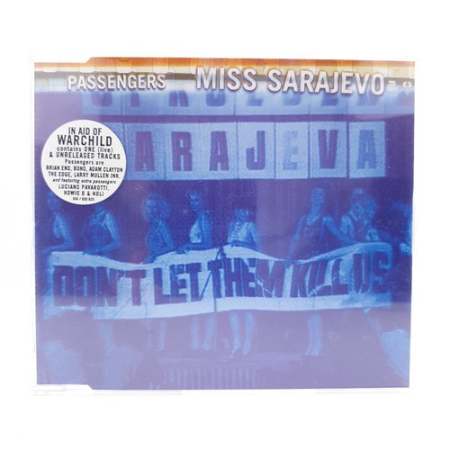 Miss Sarajevo - Maxi Single CD 1995 - von Passengers - Disc Zustand ...