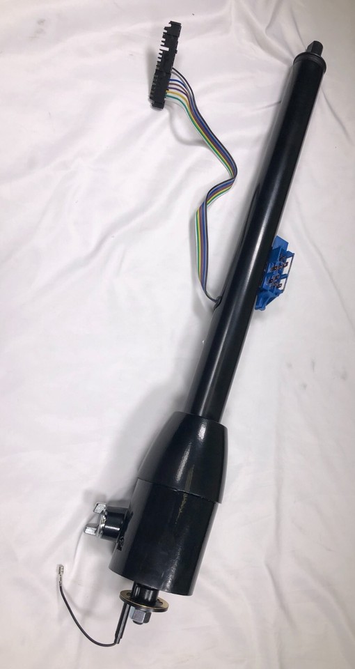 1964-1972 Chevelle 32" Black Tilt Steering Column Floor Shift With Key ...