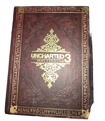 Uncharted 3 Collectors Edition Strategy Guide Drakes Deception Complete Official | eBay