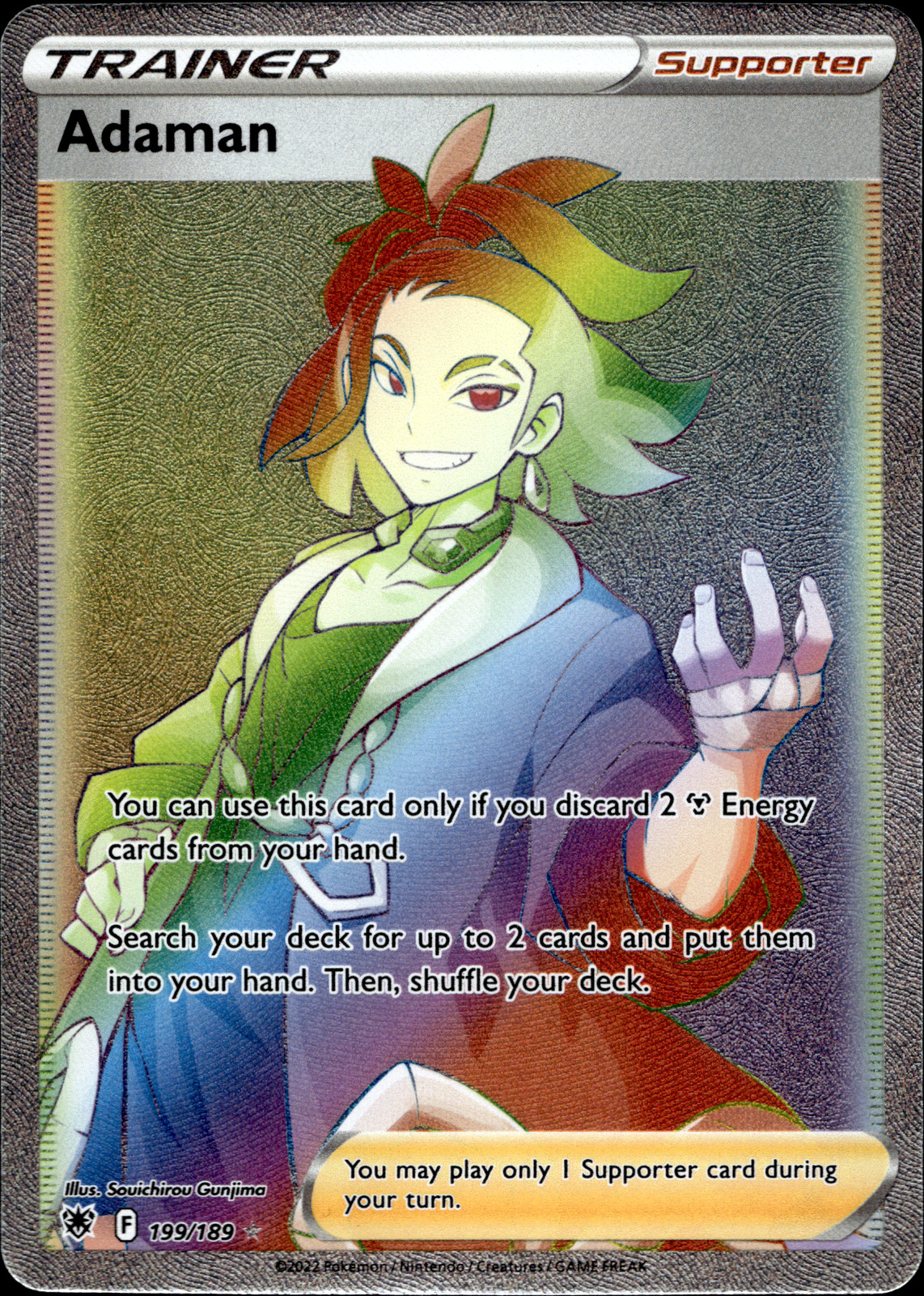 Adaman (Secret Rare)[SWSH10]: Buy and Sell Prices & Values - Pokécazilla