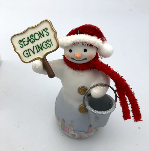 Hallmark Snowman Keepsake Ornament 2012 Snowtop Lodge #8 Albert H ...