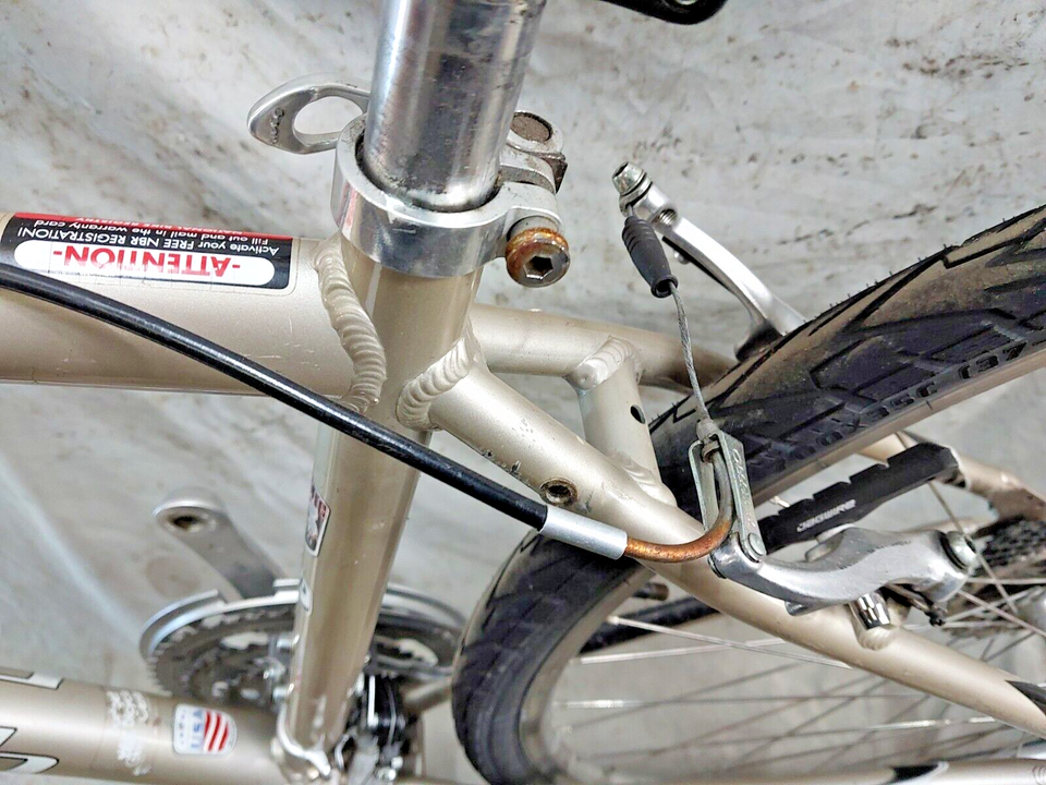 2008 Raleigh C40 Comfort Hybrid Bike Medium Suspension Triple Fast USA ...