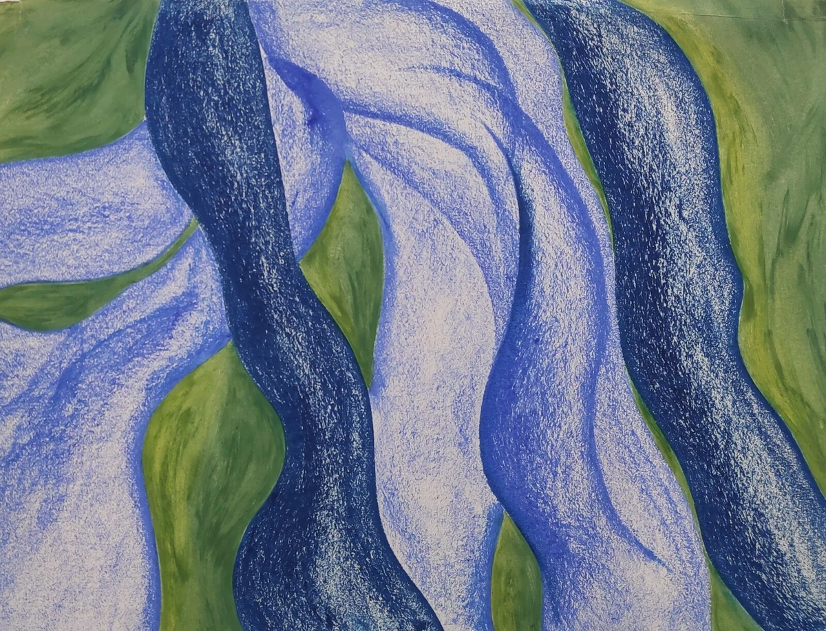 Dibujo Abstracto De Pavo Real