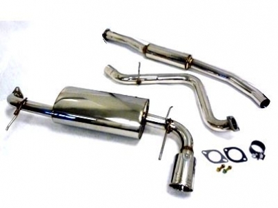 OBX Flow CATBACK Exhaust Fits for 2008 & 2009 Subaru Impreza WRX 2.5l ...