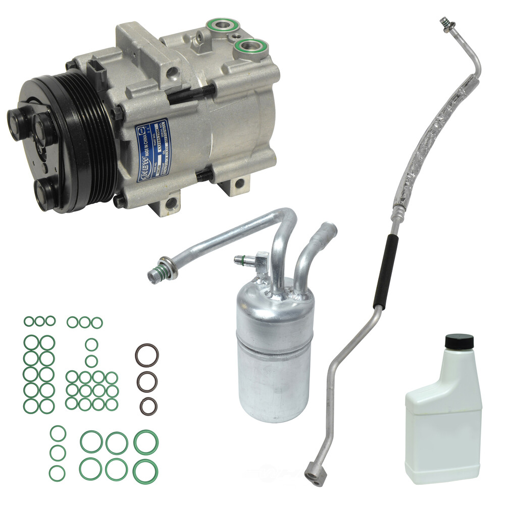A/C Compressor Kit-Compressor Replacement Kit fits 02-04 Ford Mustang 4 ...