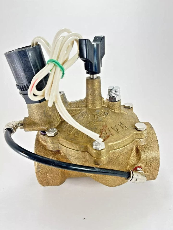 RAIN BIRD MODEL EFB-200 2" BRASS ELECTRIC SPRINKLER VALVE LISTS FOR ...