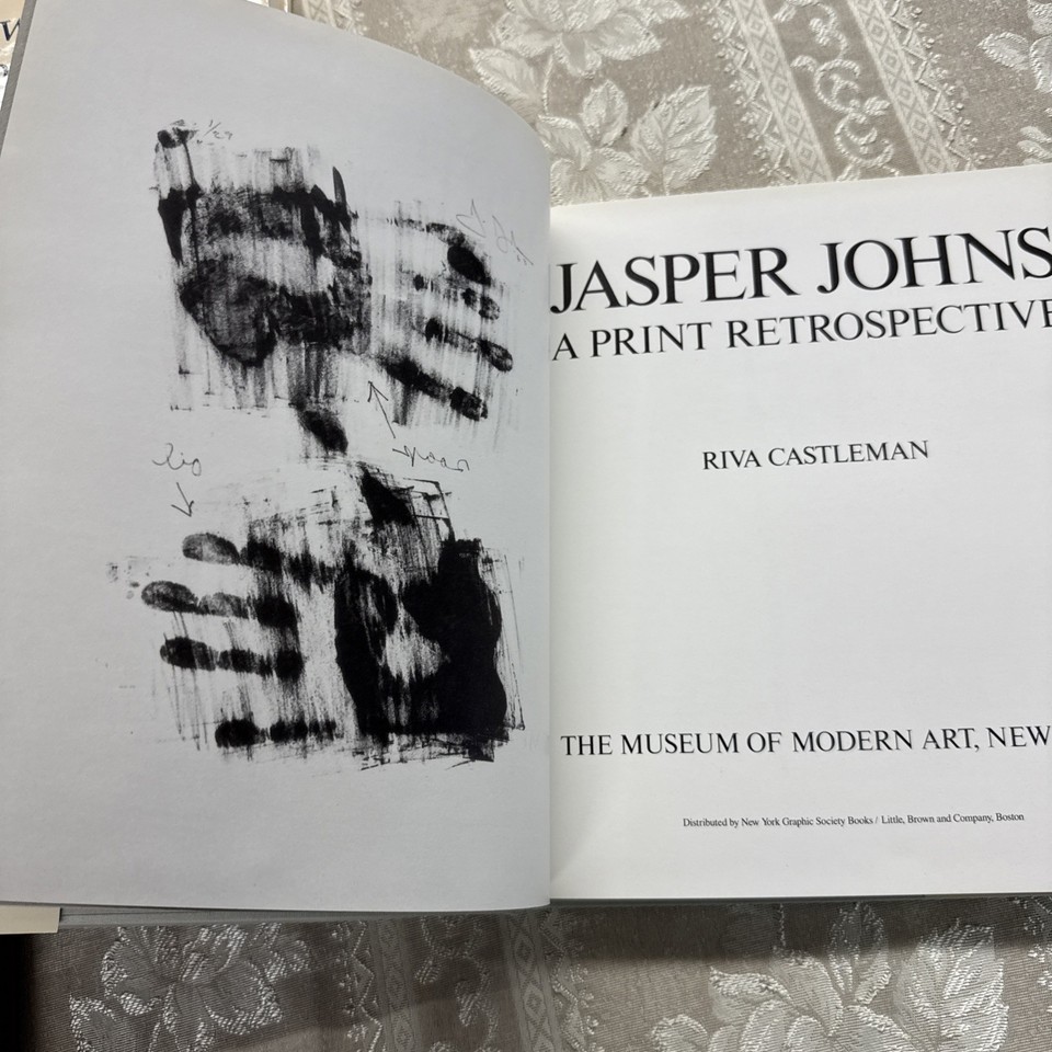 Jasper Johns A Print Retrospective By Reva Castleman 1986 Art Book | eBay