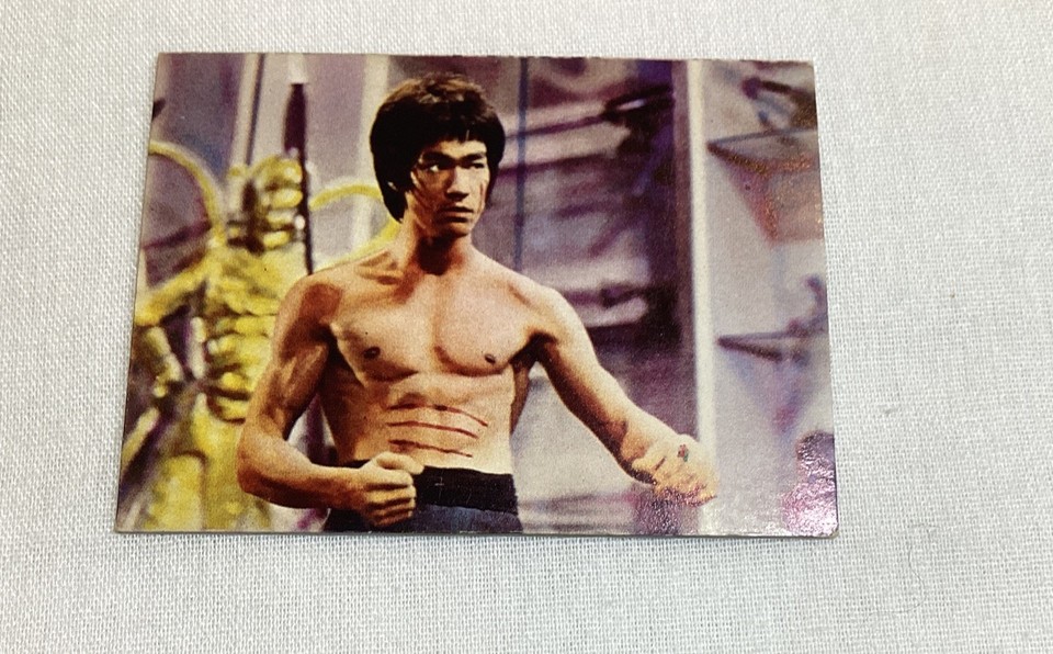 BRUCE LEE 1974 YAMAKATSU TOWA ENTER THE DRAGON SERIES CARD #12 JAPAN ...