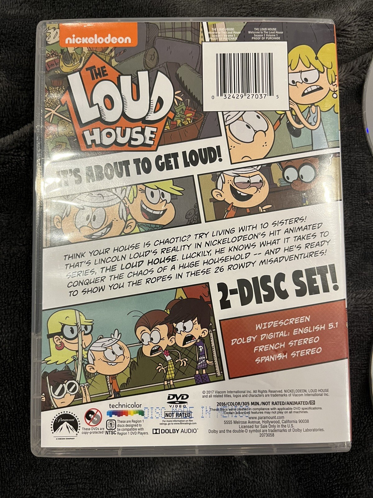 Welcome to the Loud House: Season 1 Volume 1 (DVD) 32429270375 | eBay