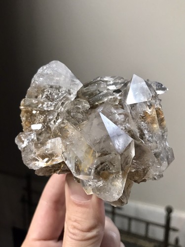 260g Inclusion Quartz Crystal Double Terminated Quartz Cluster Brazil ...