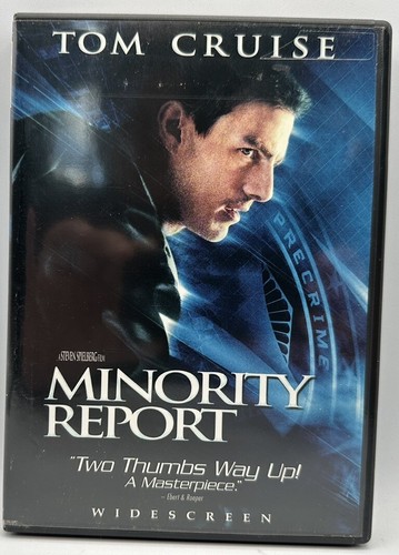 Minority Report DVD Widescreen Tom Cruise Colin Farrell Free Shipping ...