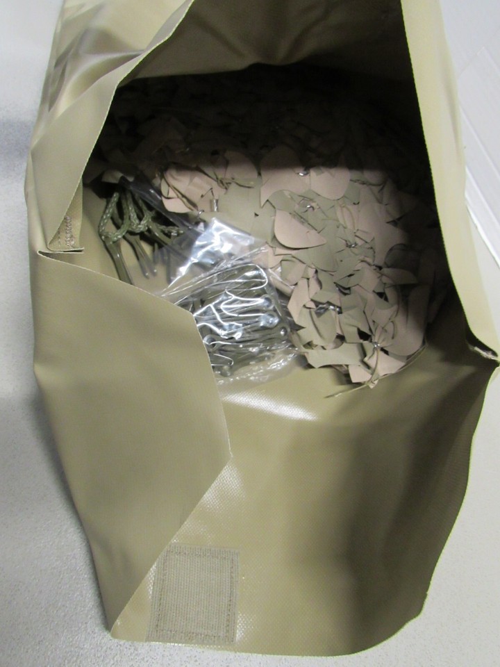 US Military Desert Camouflage Screening System Netting Repair Kit NOS ...