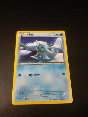 Pokemon XY Fates Collide Seel Common Card 15/124 NM | eBay