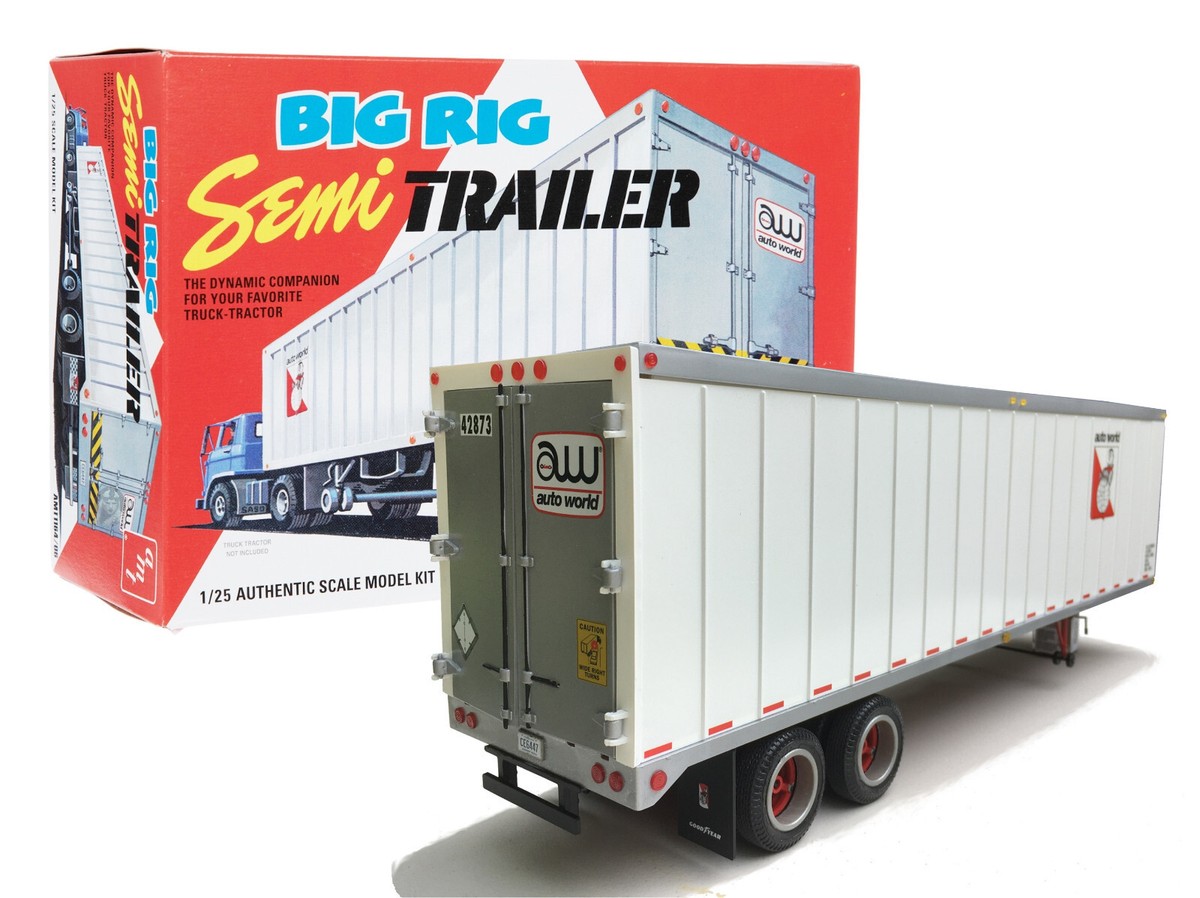1 25 Scale Model Semi Trailers