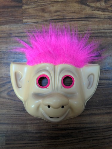 1992 Vintage The Trolls Plastic Mask Halloween Rubie's | eBay