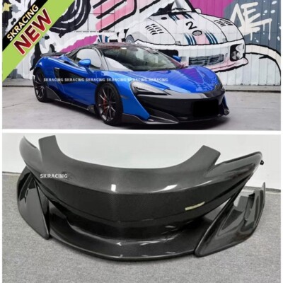 Real Carbon Fiber Front Bumper Lip For McLaren 540C 570S 570GT ...