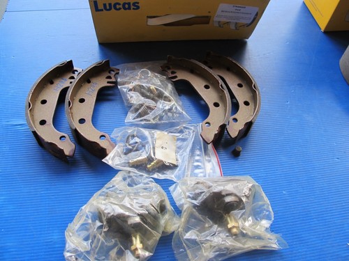 Kit Brake Rear Lucas for Ford Fiesta I 1300 12/81- 07/83 | eBay
