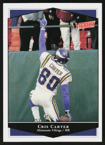 1999 Upper Deck Victory Cris Carter #144 FOOTBALL Minnesota Vikings | eBay