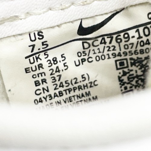 Nike Womens Blazer Low 77 DC4769-101 White Casual Shoes Sneakers Size 7 ...