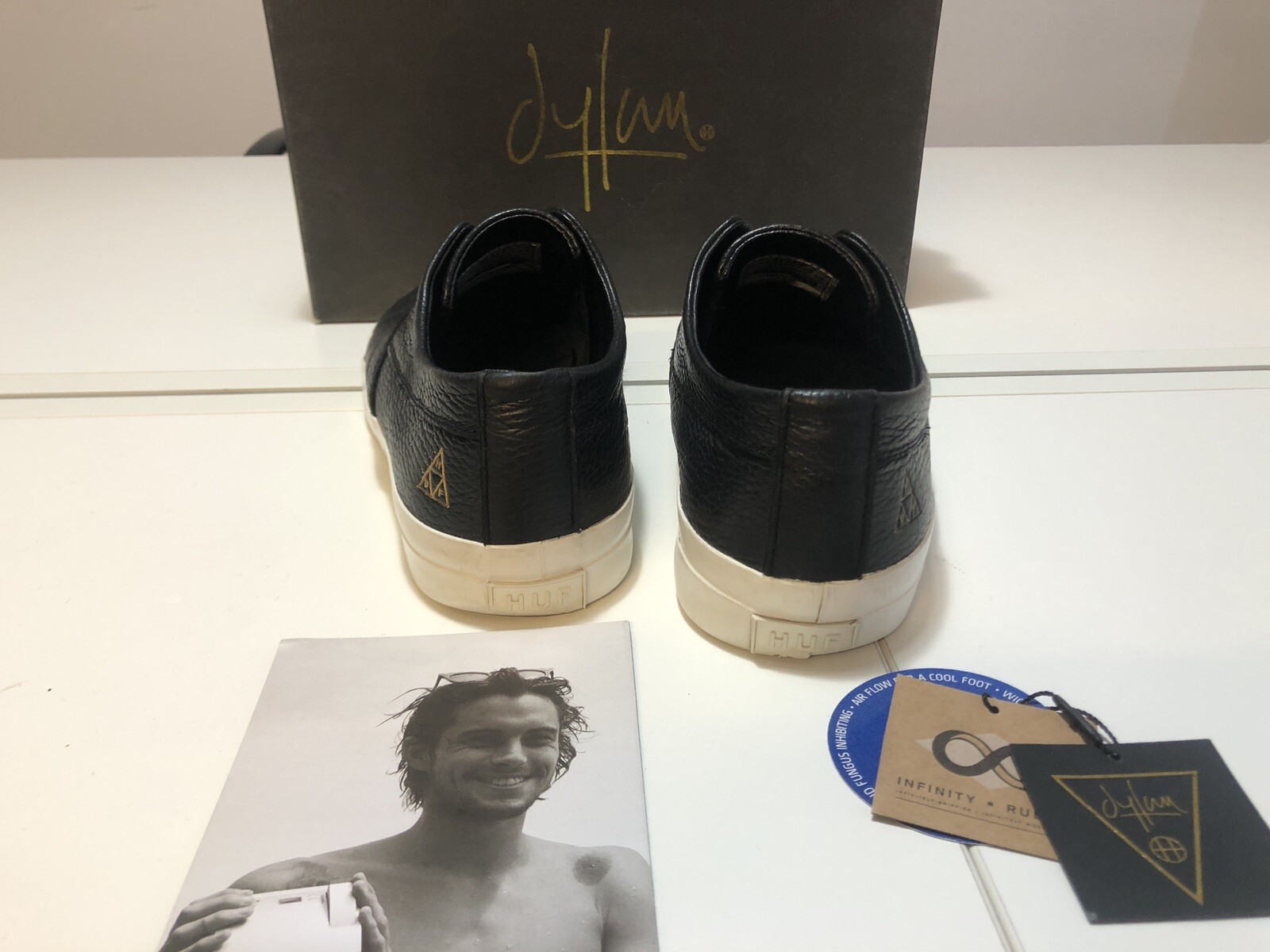 Dylan Rieder Huf Slip on Skate shoe size 8 | eBay